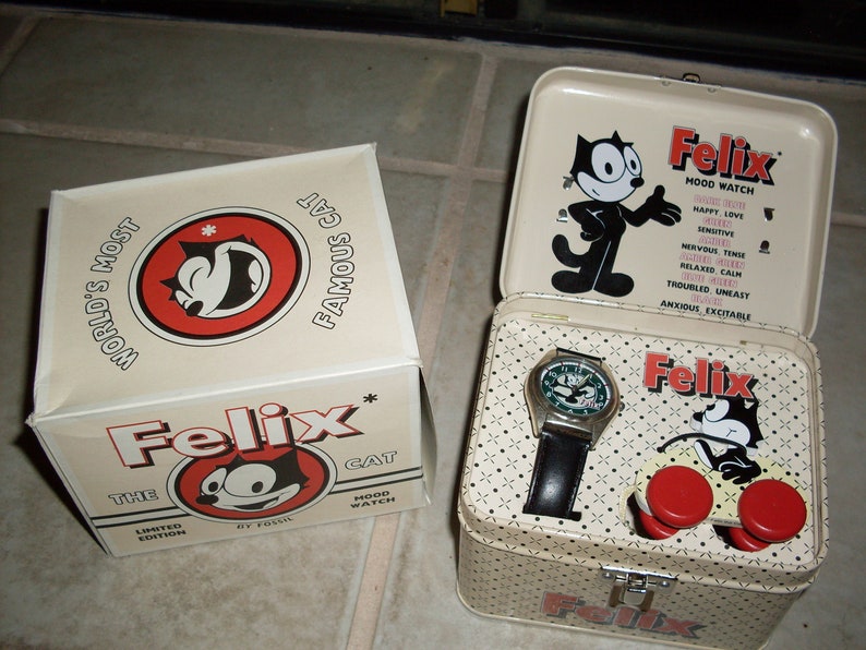 Felix the Cat Collectible Fossil Watch - Etsy