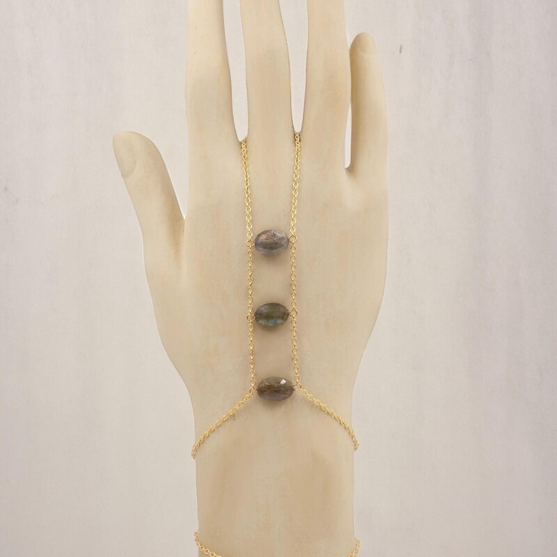 Silver Hand Chain - Etsy