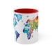 World Map Travel Mug, Travel Lover Coffee Mug, Map of the World ...