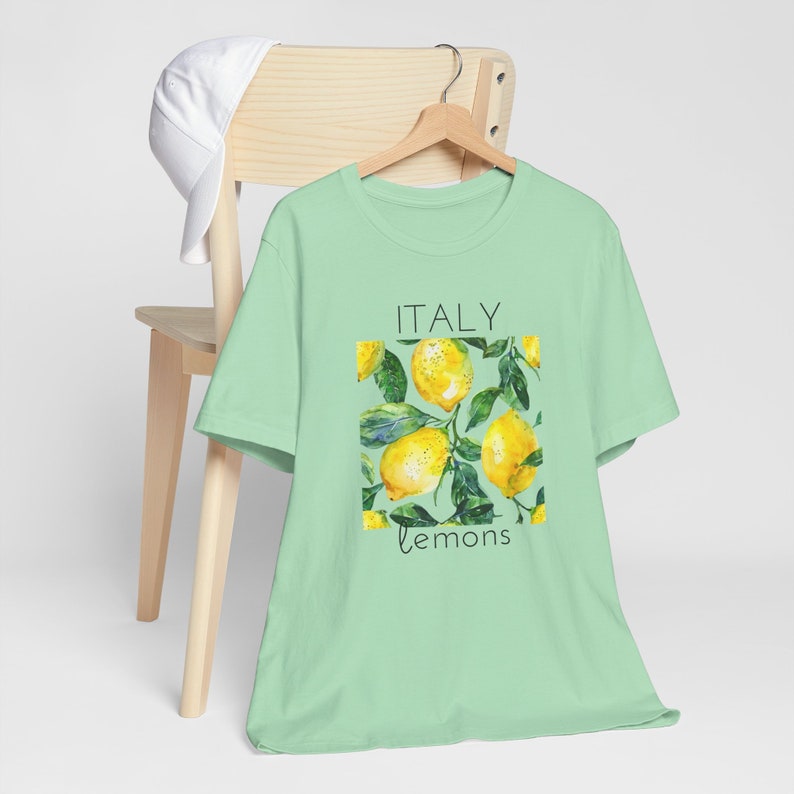 Italia Lemons Shirt, Positano Amalfi Coast T-shirt, Italy Quotes Gift ...