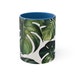 Monstera Leaves Mug, Palm Leaf Coffee Mug, Tropical Botanical Mug, Boho ...