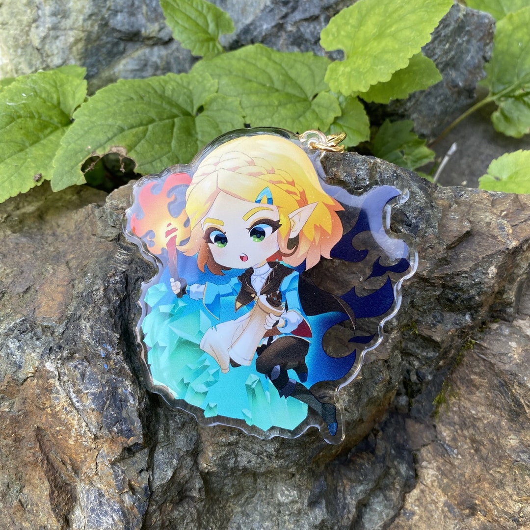 Fanmade Zelda Acrylic Charm Keychain - Etsy