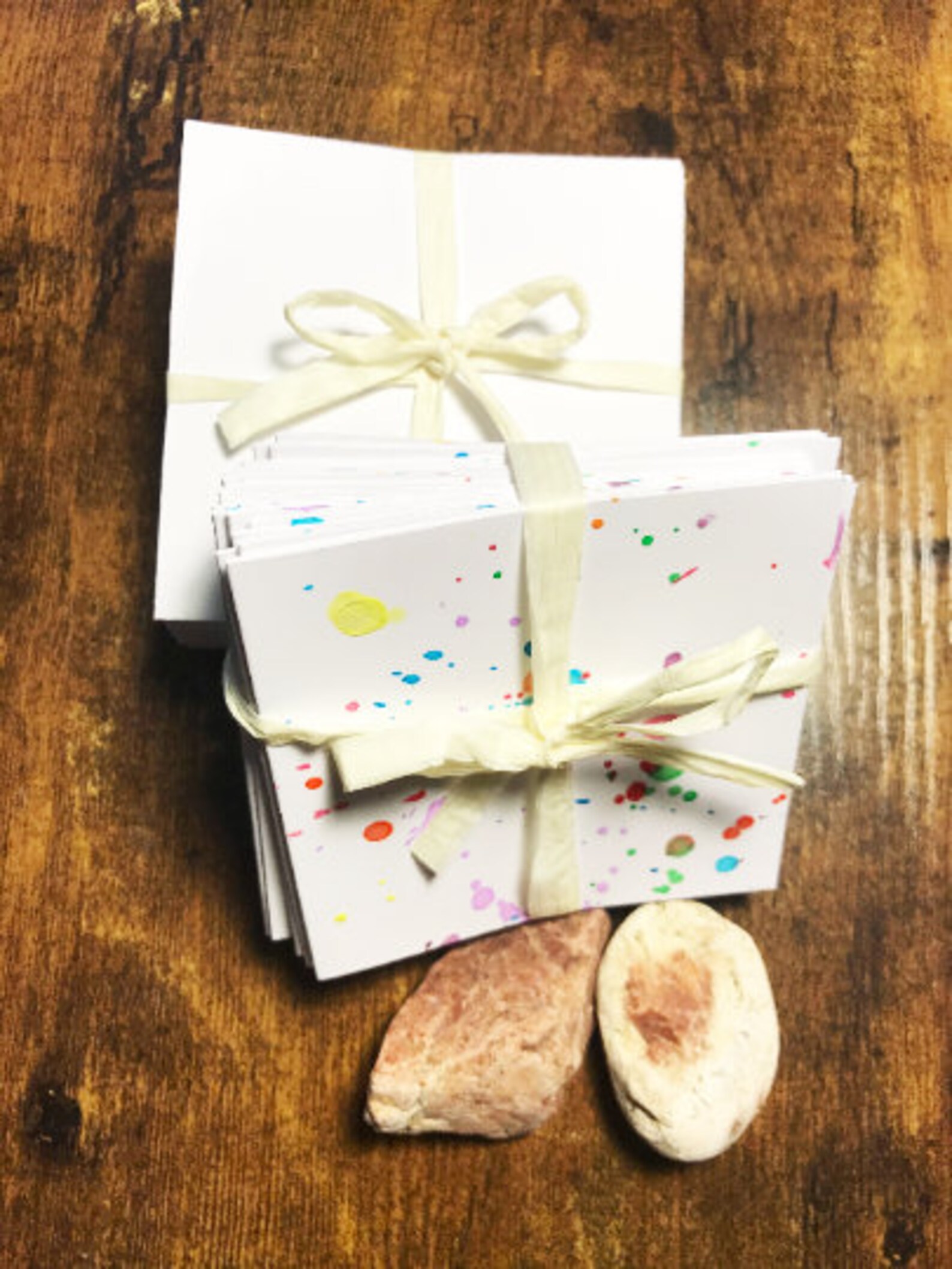 Colorful Mini Blank Card Set - Etsy