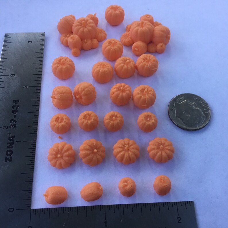 Pumpkins O Gauge 24 Assorted Sizes - Etsy
