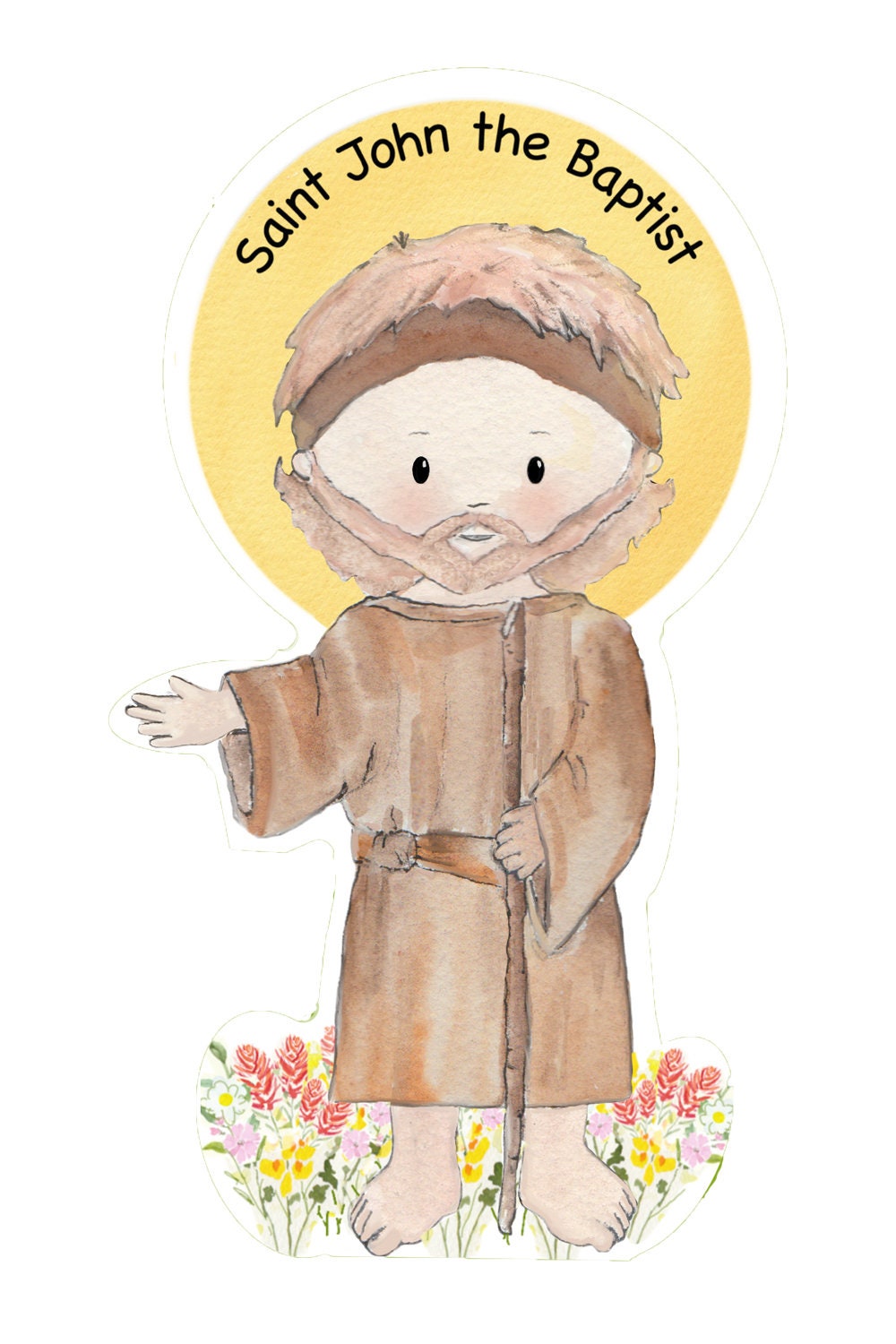 St.john the Baptist Digital PNG FILE - Etsy