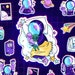 Photon Space Astronaut Sticker Packs | Vinyl Die Cut Stickers - Etsy