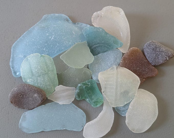 Genuine Ocean Tumbled Chunky Craft Sea Glass - Bulk - Etsy