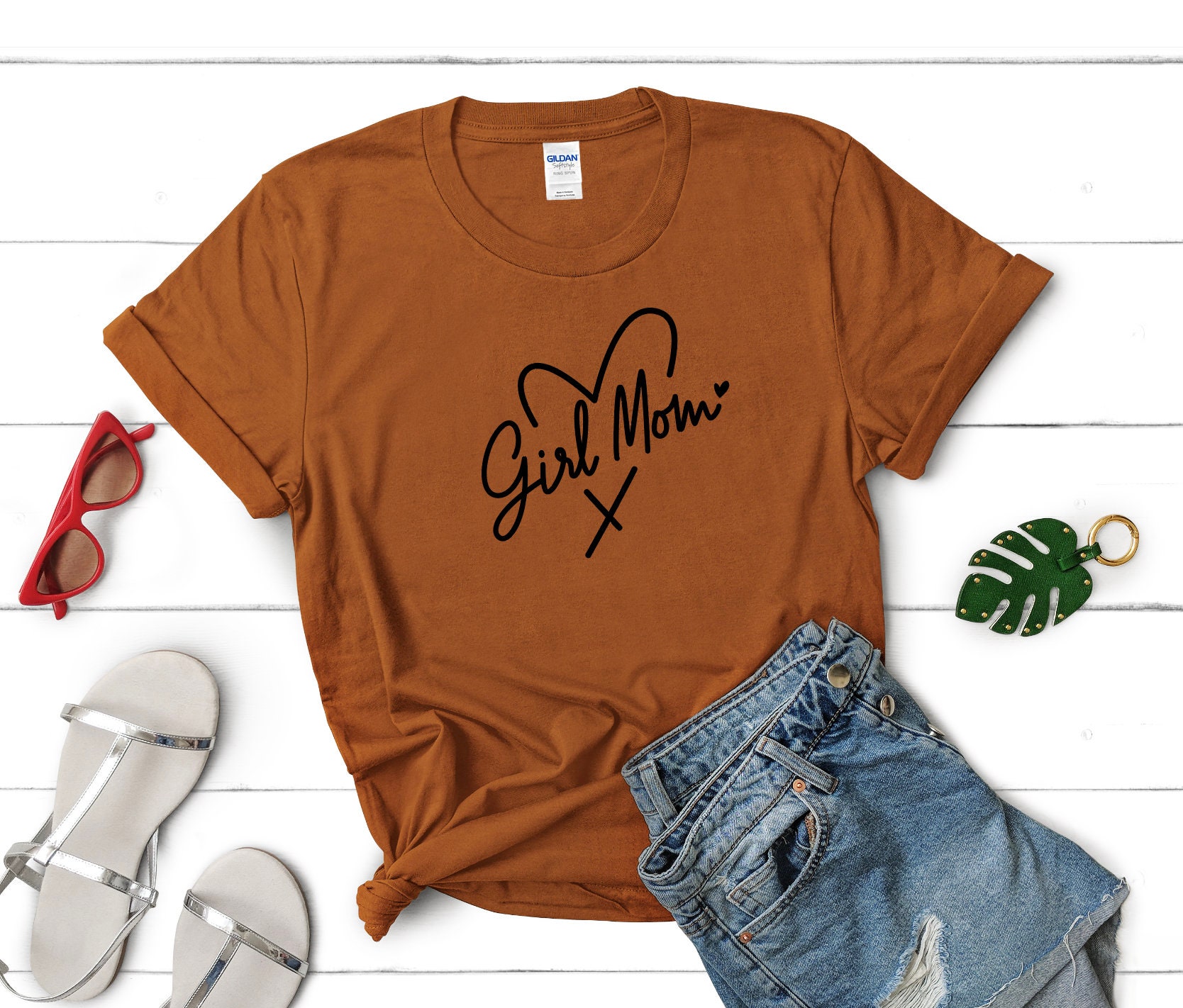 Girl Mom Tshirt - Etsy