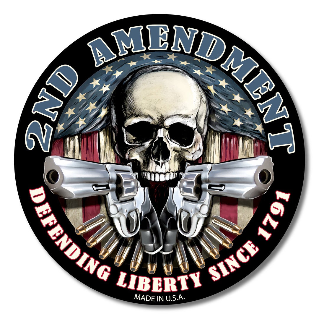 Defending Liberty 2nd Amendment Die Cut Sticker - Etsy