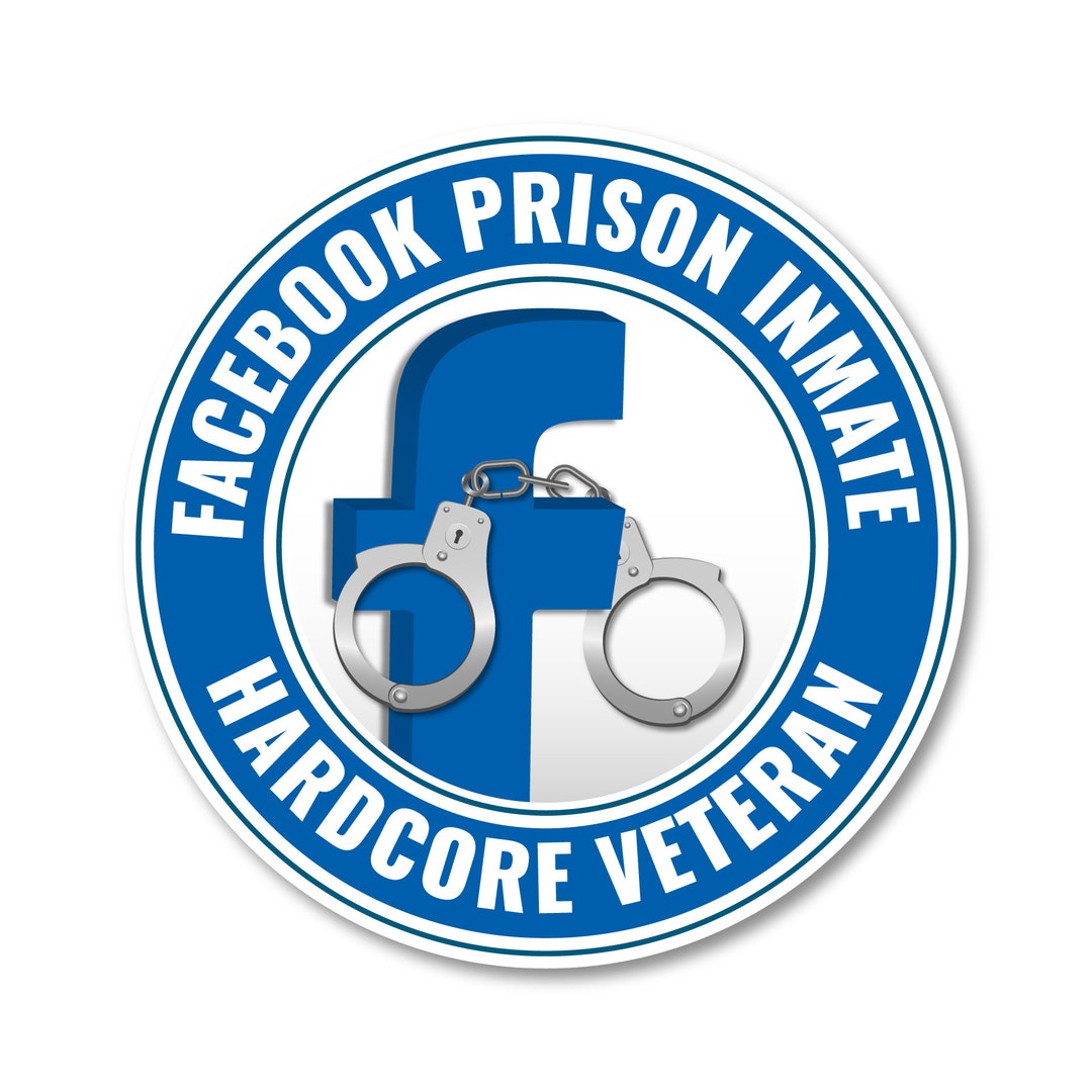 Facebook Prison Sticker - Etsy