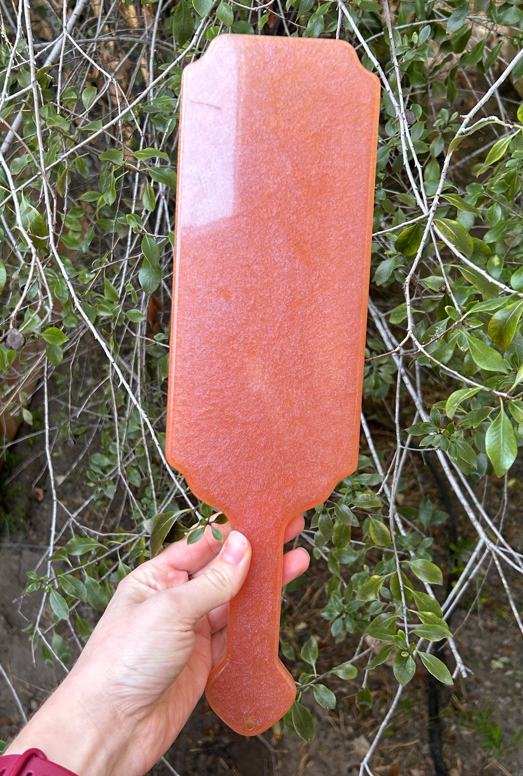 Two Tone Spank Paddle for Kink and Discipline - Etsy