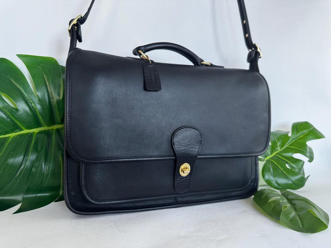 Vintage Coach | Metropolitan Briefcase | 5180 | Black - Etsy