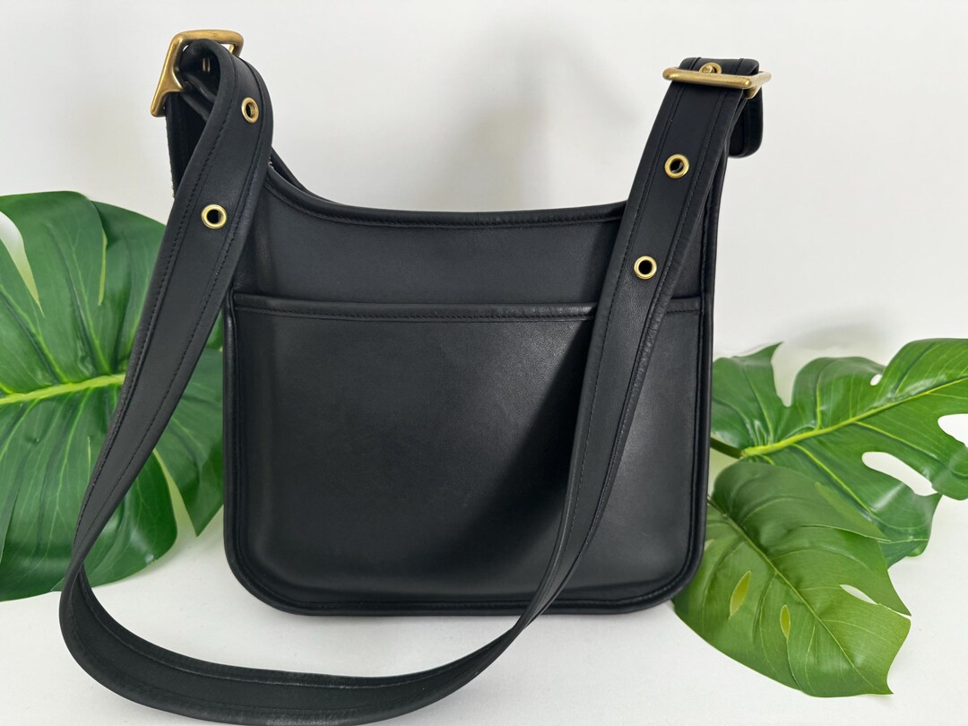 Vintage Coach Legacy Zip 9966 Black - Etsy