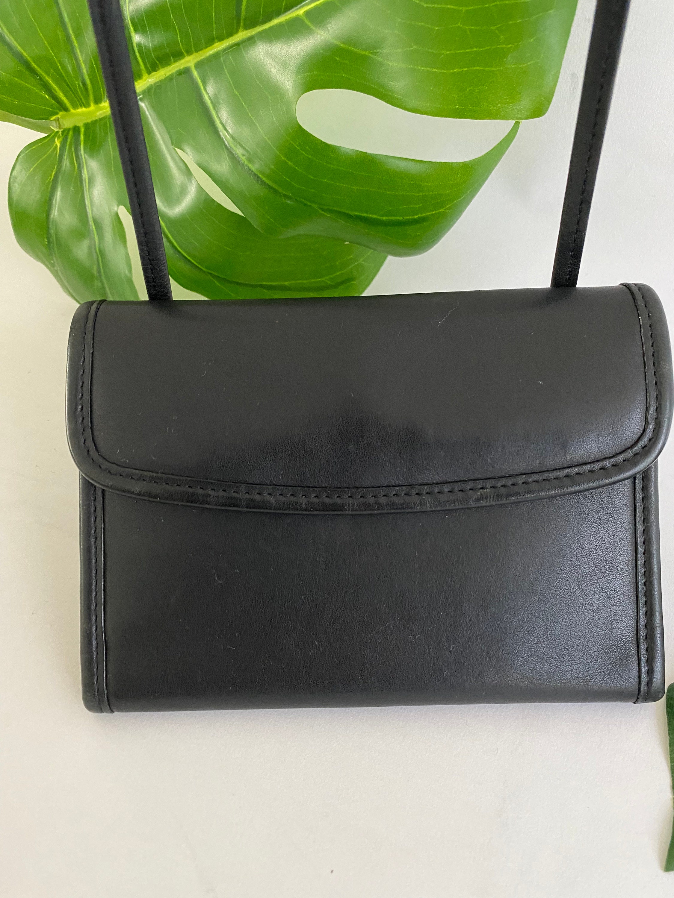 Vintage Coach Swing Wallet 4843 Black - Etsy
