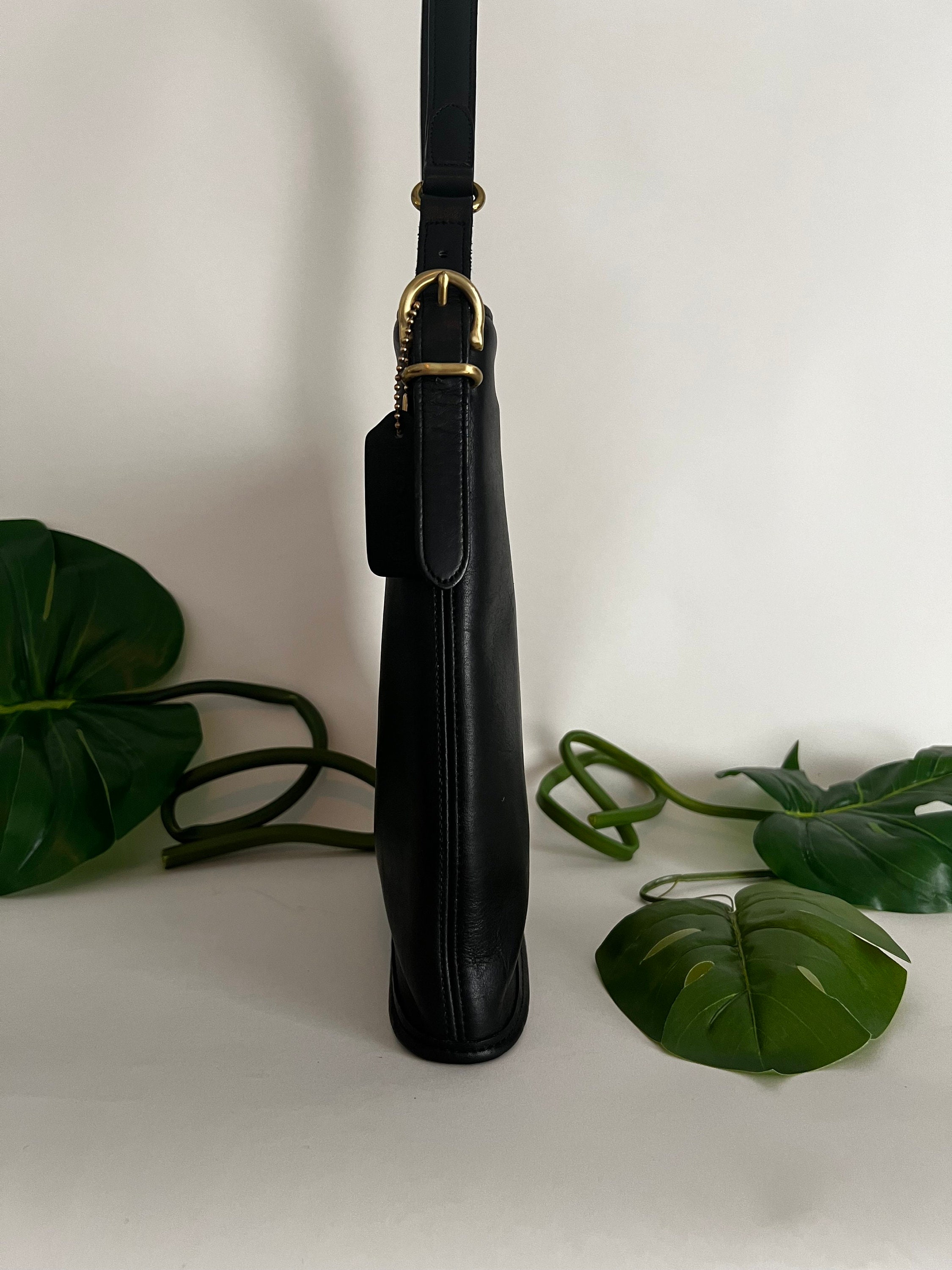 Vintage Coach | Equestrian Slim Bucket | 9806 | Black - Etsy