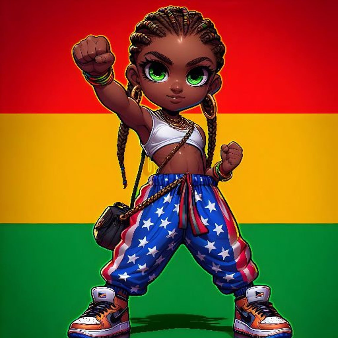 African Art Juneteenth Art DIY Crafts Juneteenth DIY Digital Black Art ...