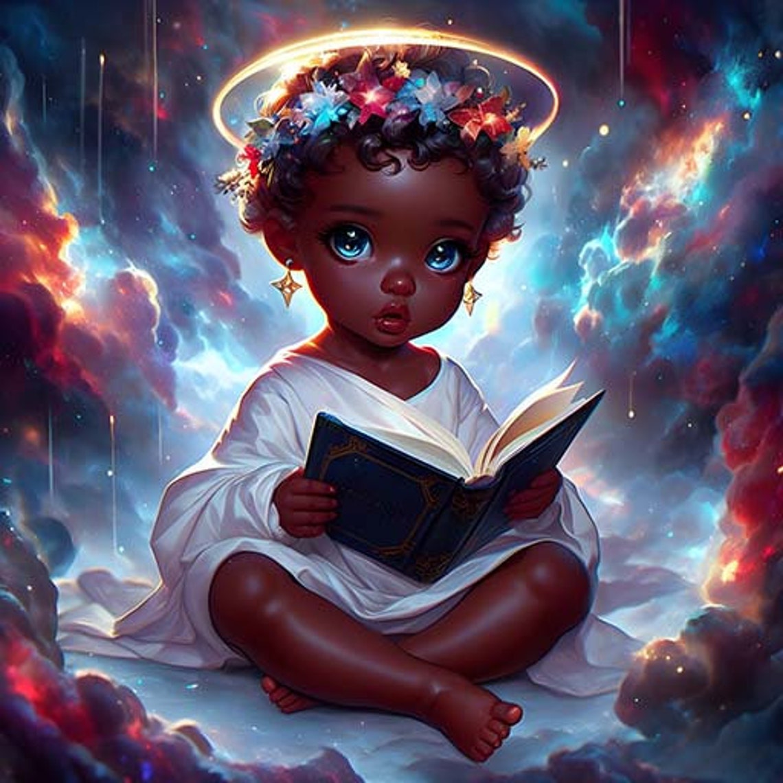 Celestial Being, Angelic, Child, Ethereal, Otherworldly, African ...