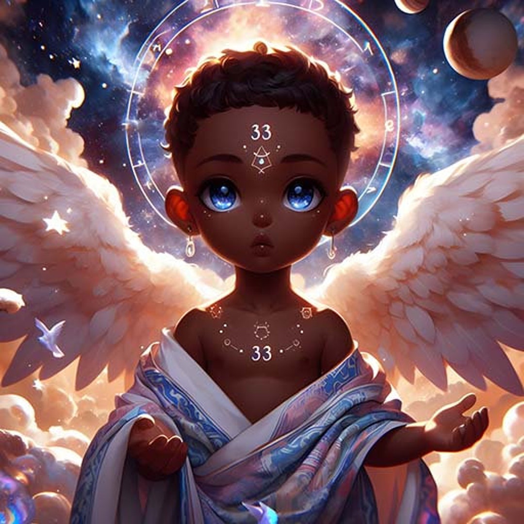Celestial Being, Angelic, Child, Ethereal, Otherworldly, African ...