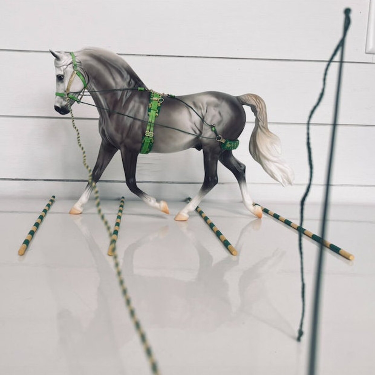 LSQ Model Horse Lunge Line - Etsy