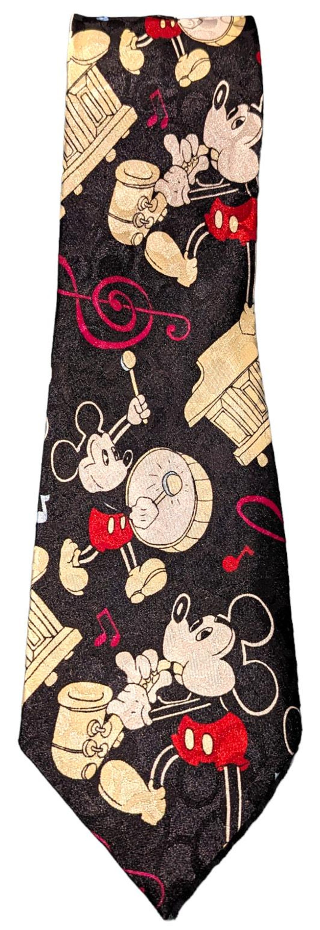 Vintage Disney Mickey Mouse Marching Band Olympia Men's Neck Tie - Etsy