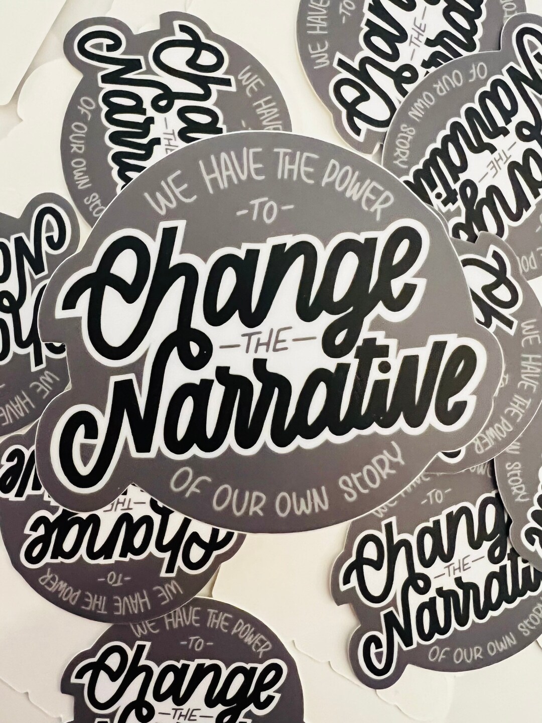 Change the Narrative Sticker - Etsy