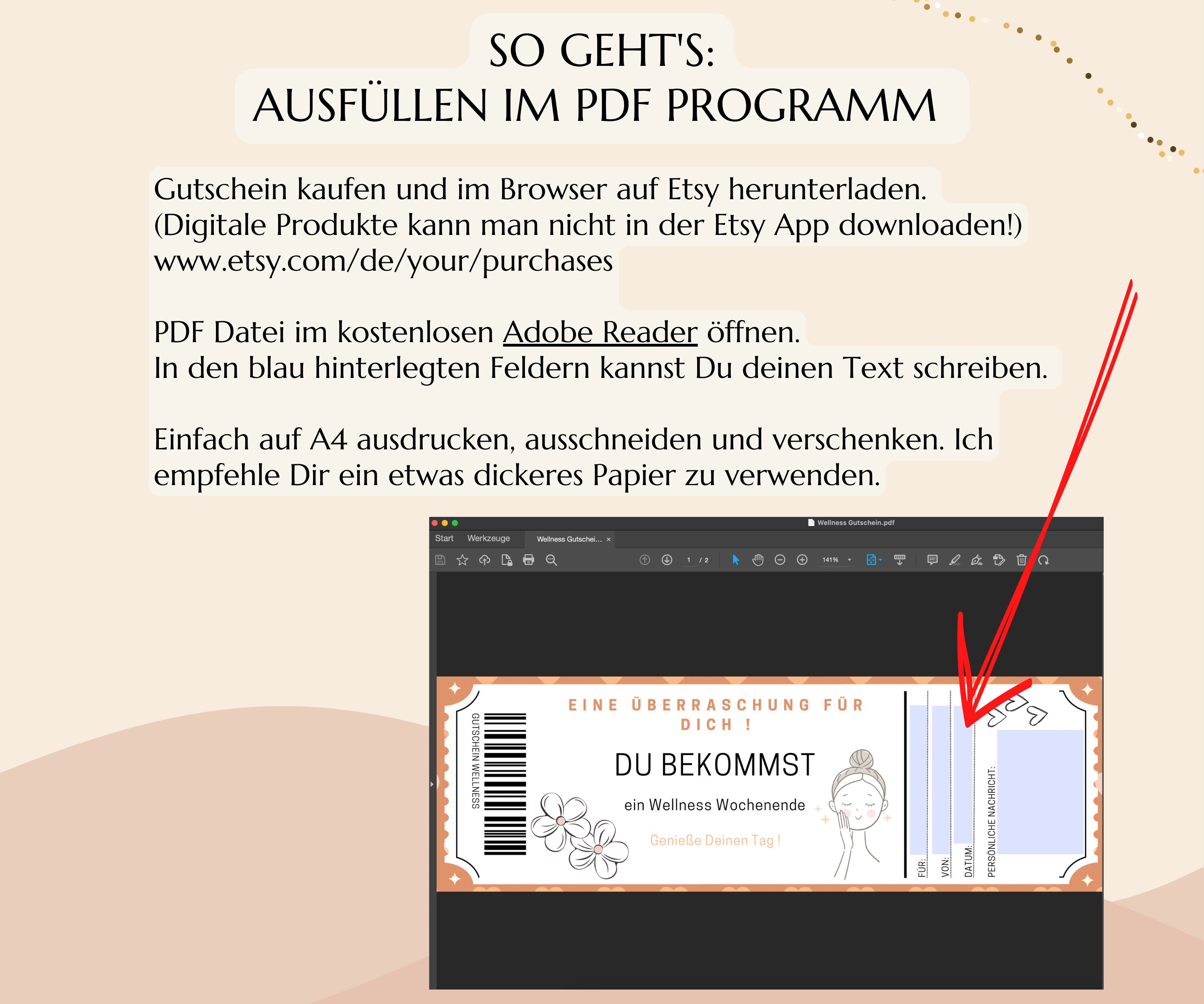 Gutschein Zum Frühstücken Vorlage Zum Ausdrucken Frühstücksgutschein ...