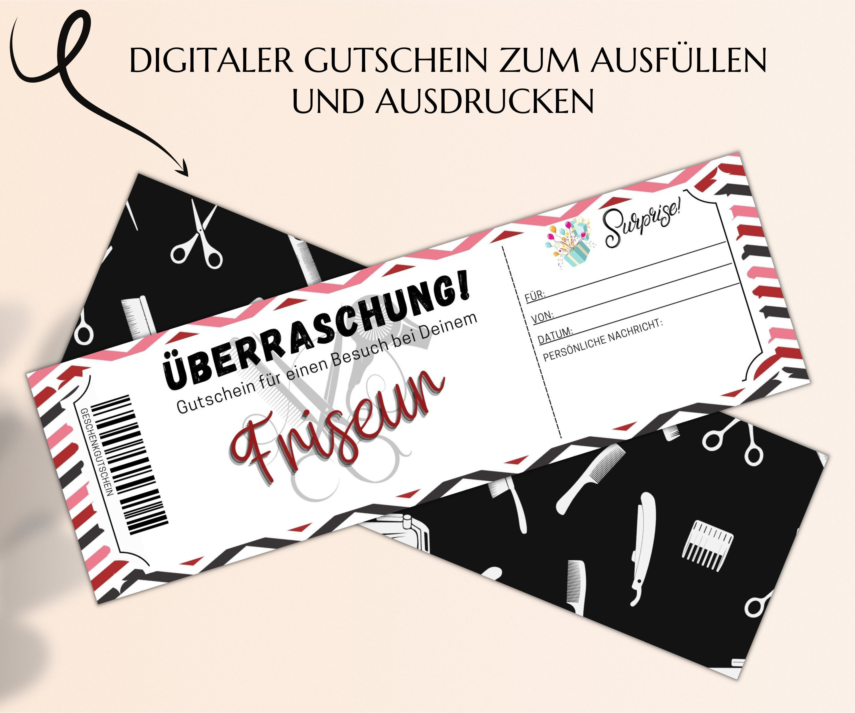 Gutschein Fur Friseur Zum Ausdrucken