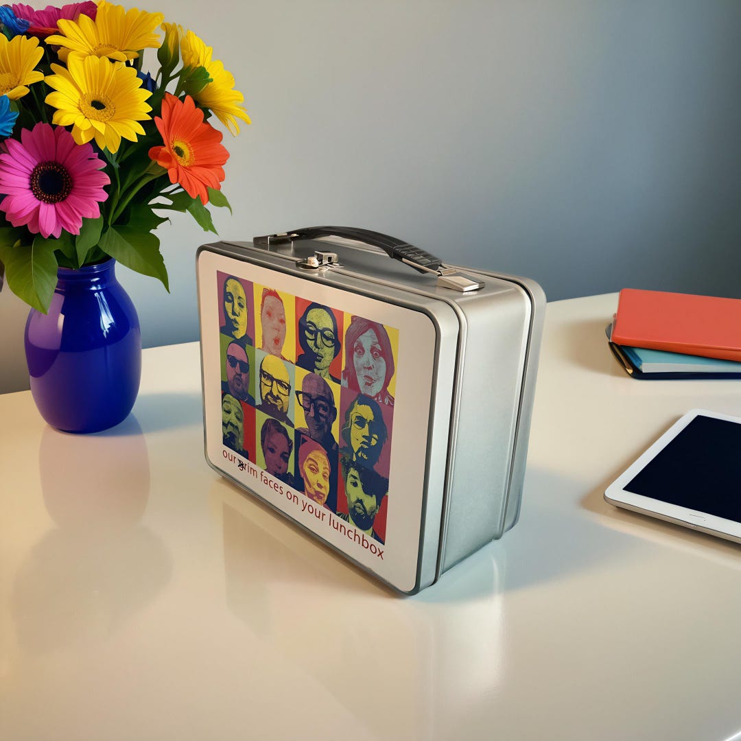 Personalized Retro Metal Lunchbox: Custom Photo Print Tin - Etsy