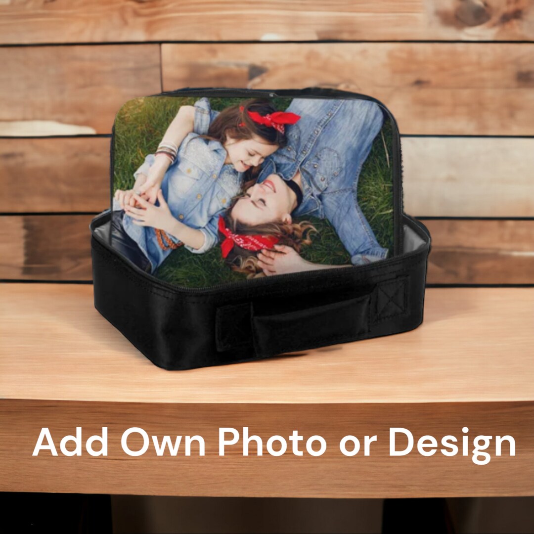 Personalized Photo Lunch Box for Kids and Adults, Insulated Custom ...