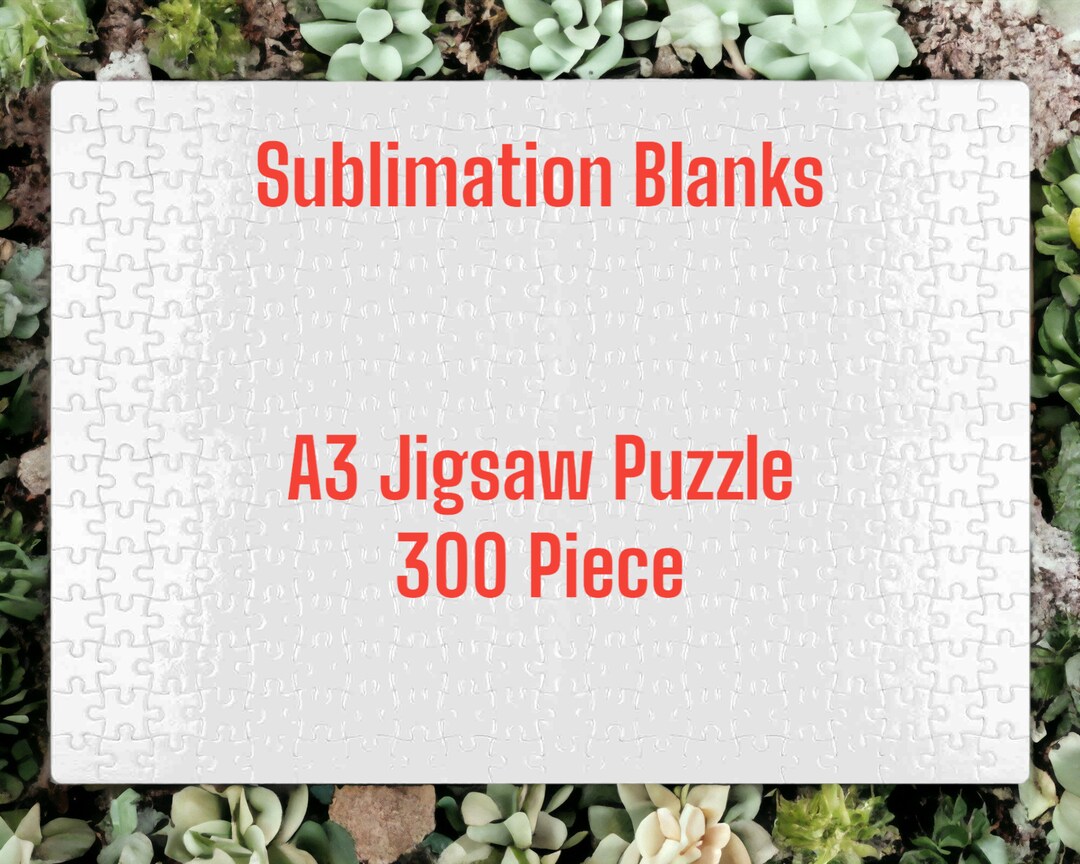 Sublimation Blank Jigsaw Puzzle A3 Puzzle 300 Piece Sublimation Puzzle ...