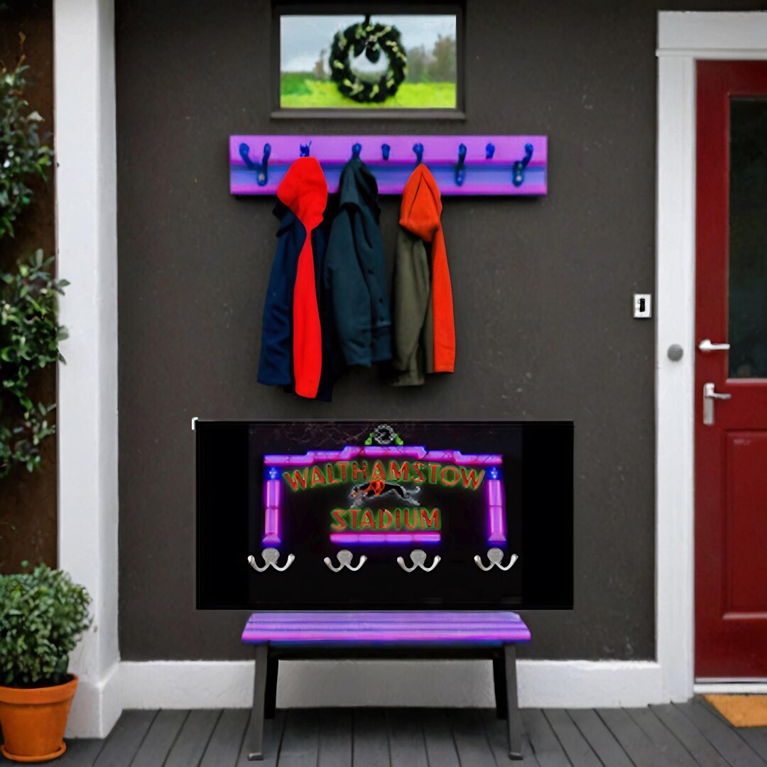 Custom Coat Rack Personalized With Photo Wall-mounted Coat Hat Towel ...