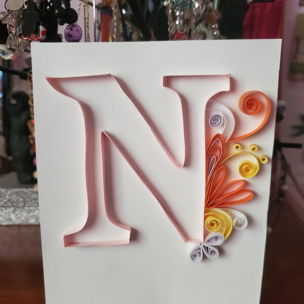 Quilled Monogram - Etsy