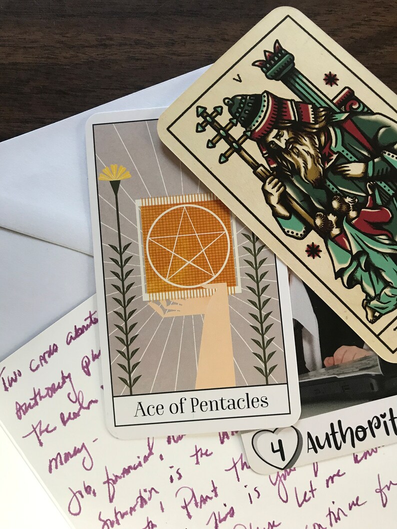 Witchmail - 3 Card Handwritten Tarot Card Reading, Mailed to You! - Etsy