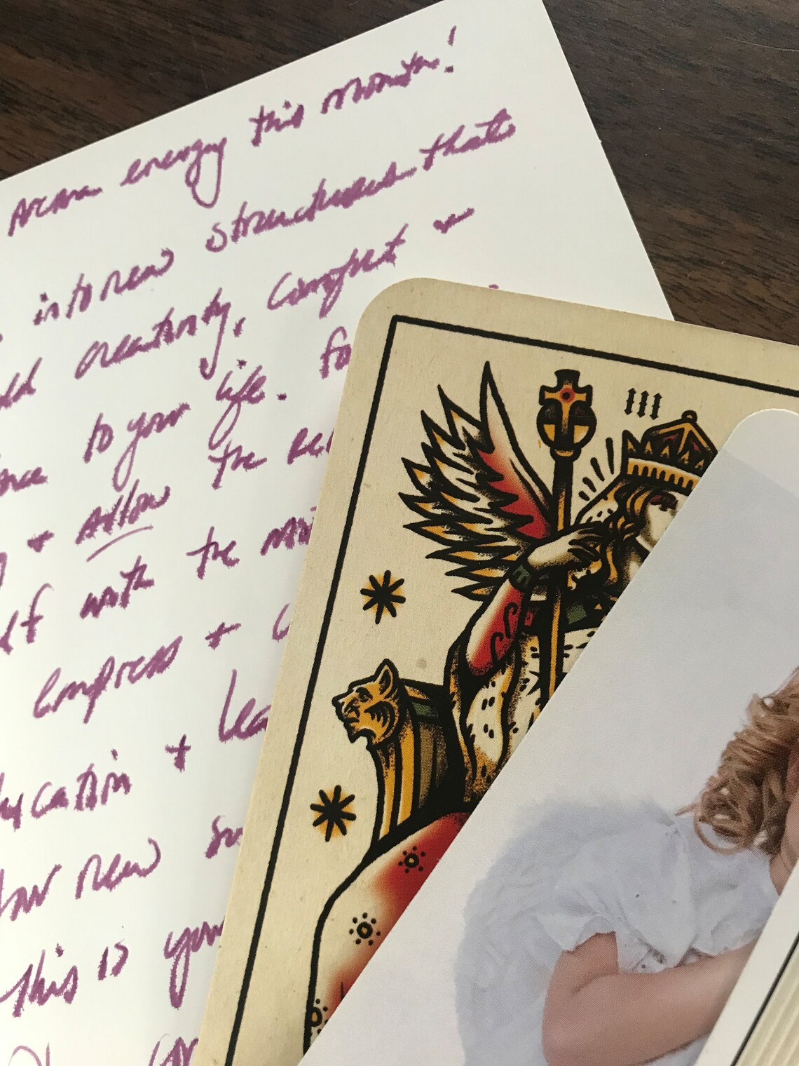 Witchmail - 3 Card Handwritten Tarot Card Reading, Mailed to You! - Etsy