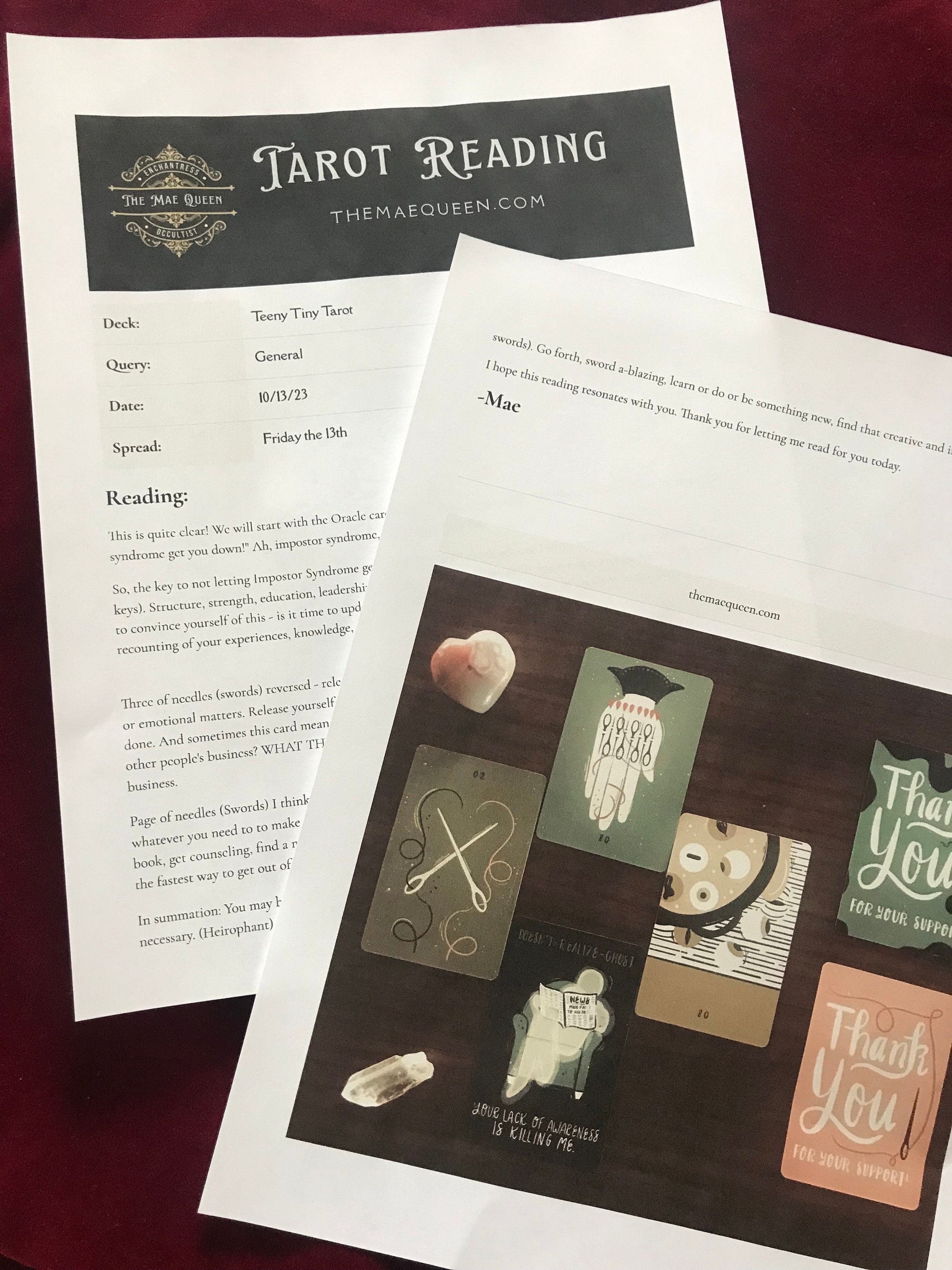 Mercury Retrograde Tarot Spread - Etsy