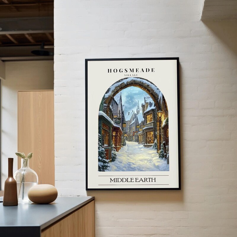 Hogsmeade Poster - Etsy