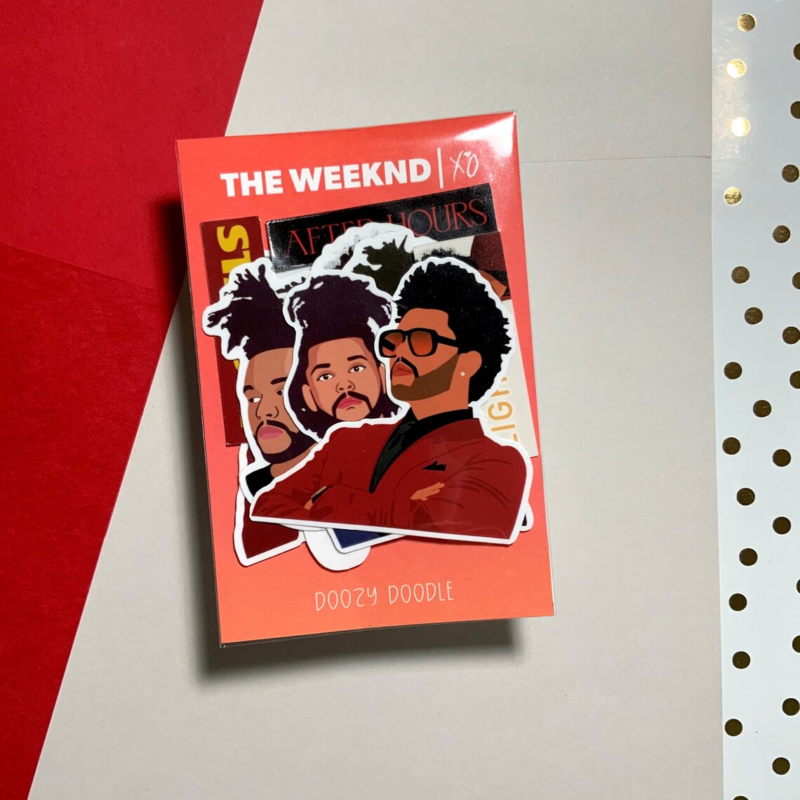 THE WEEKND Sticker Set 12 pcs After Hours Blinging Lights | Etsy