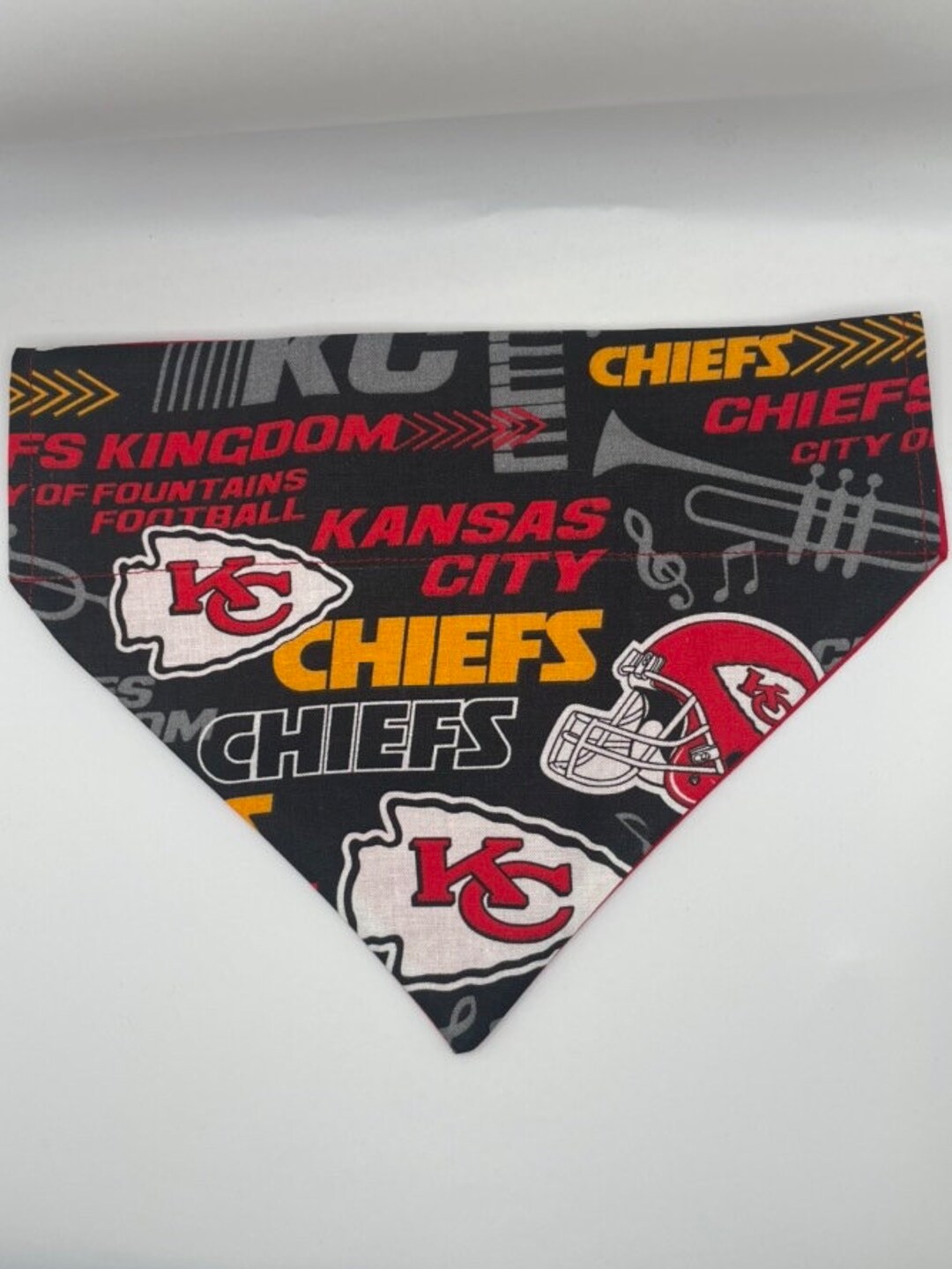 NFL Kansas City Chiefs Reversible Dog Bandana - Etsy