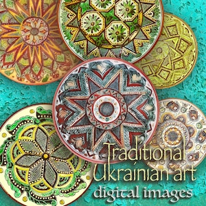 Ukraine Traditional Art Printable Download Cards,ukrainian Folk Art ...