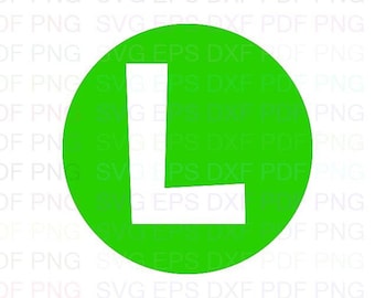 Luigi Logo Svg - Etsy Canada