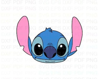 Stitch Face Svg Cricut - Etsy