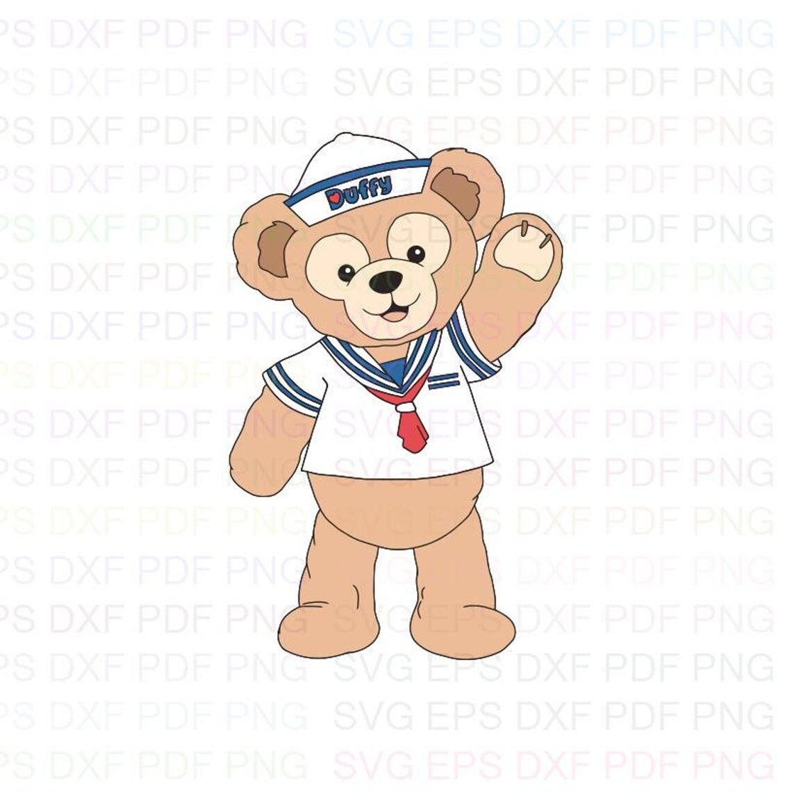 Duffy The Disney Bear Clipart Image