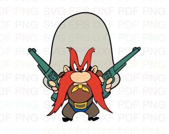 Yosemite Sam Svg - Etsy
