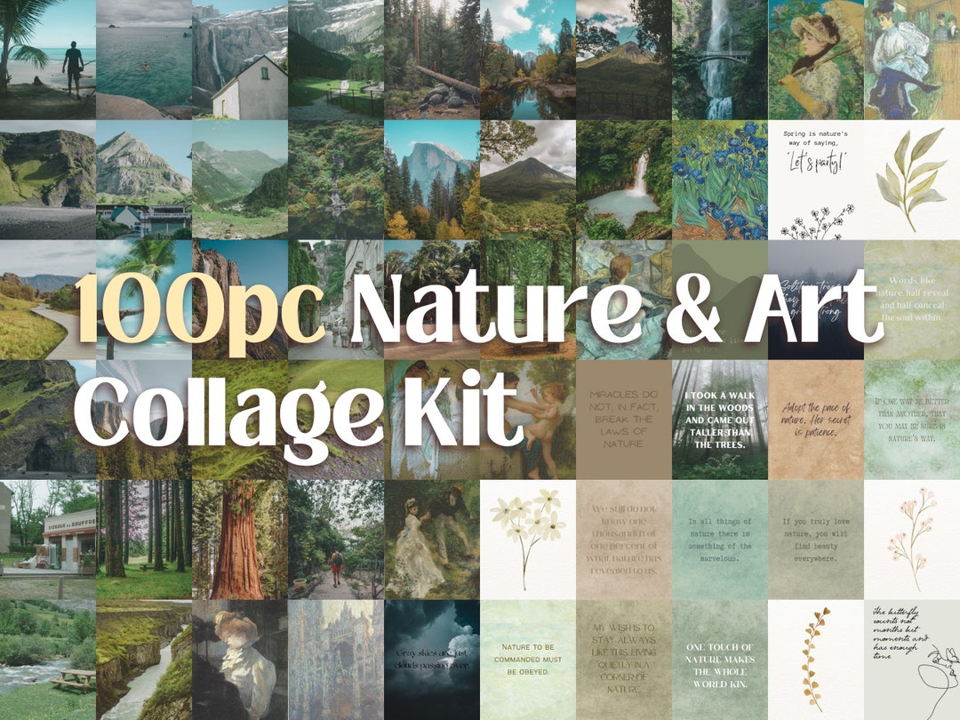 100pc *ultimate* Nature & Art Travel Forest Hiking Prints - World ...