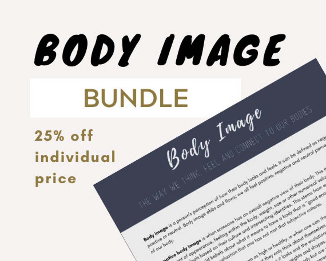 BODY IMAGE Handout Bundle: Digital Downloads - Etsy