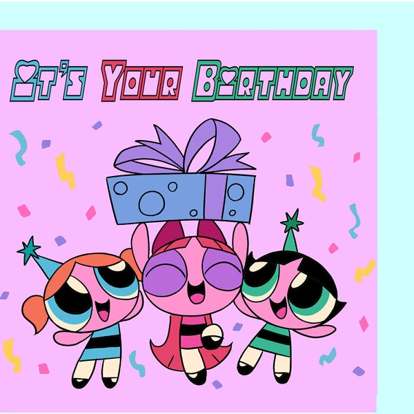 Powerpuff Girls Birthday - Etsy