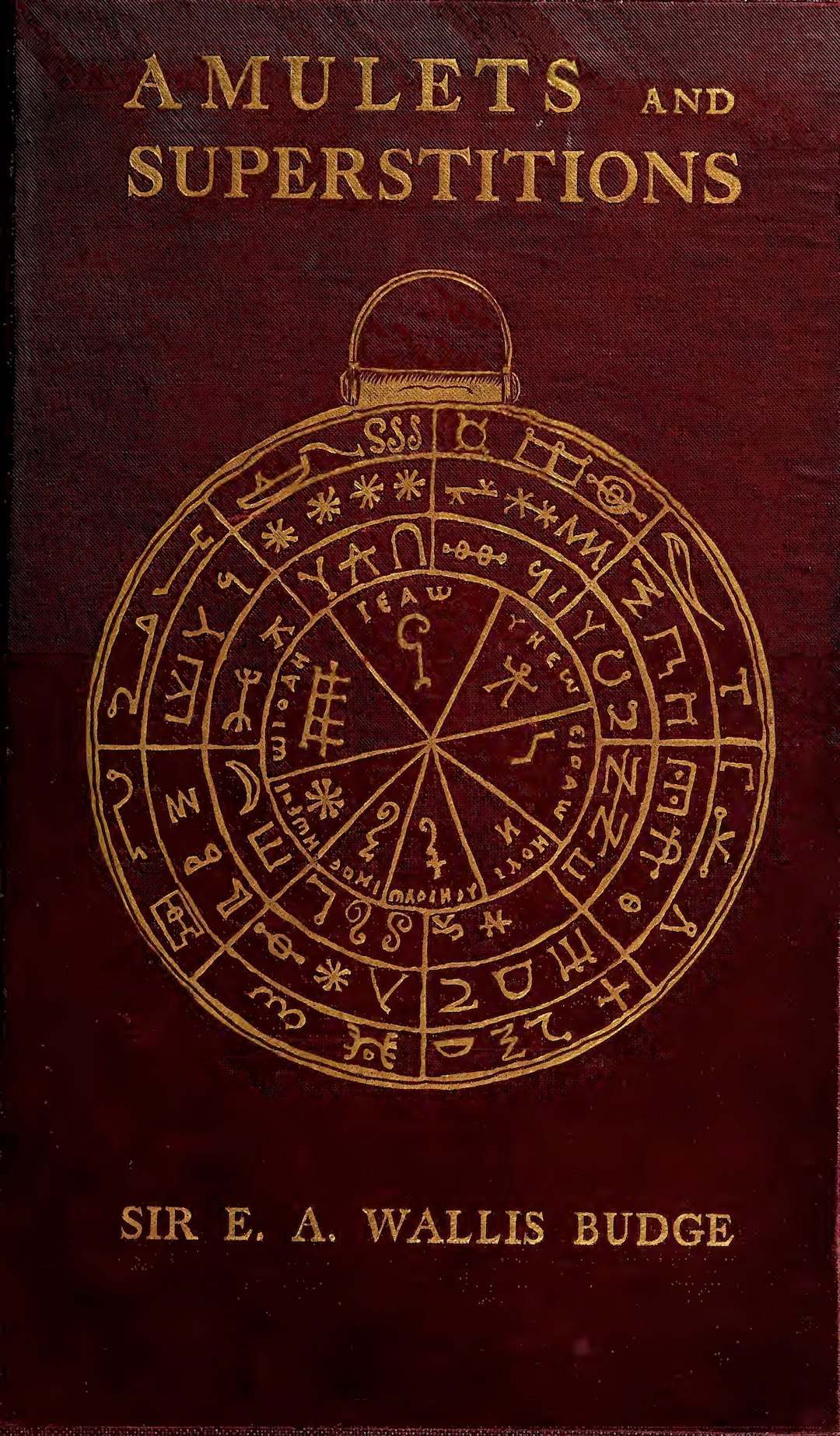 AMULETS & SUPERSTITIONS: Vintage Book, Talismans, Egyptian, Hebrew ...