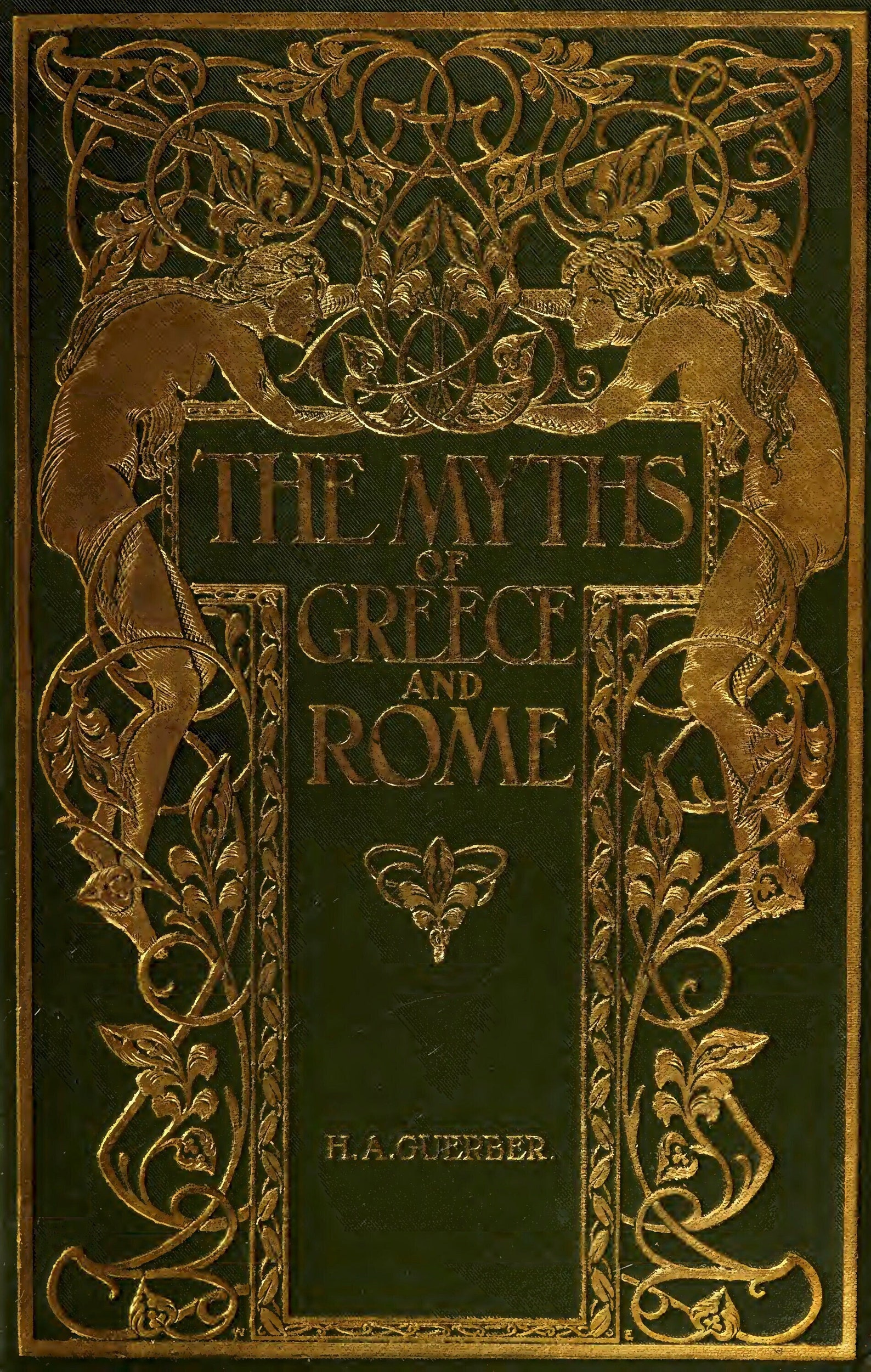 MYTHS GREECE & ROME, Vintage Illustrated Book (1909) Mythology, Legends ...