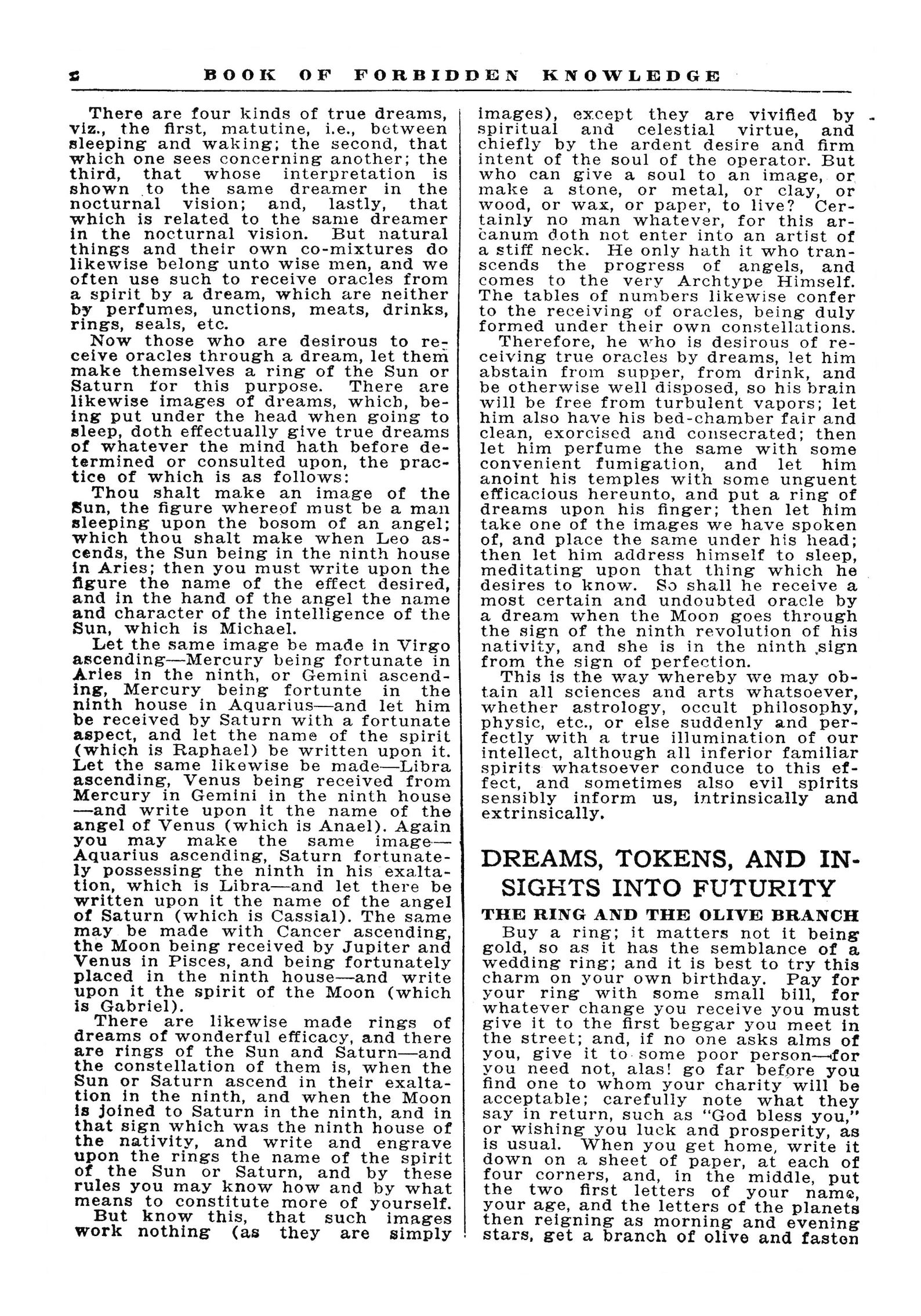 FORBIDDEN KNOWLEDGE: Black Magic, Superstitions, Charms, Divination ...