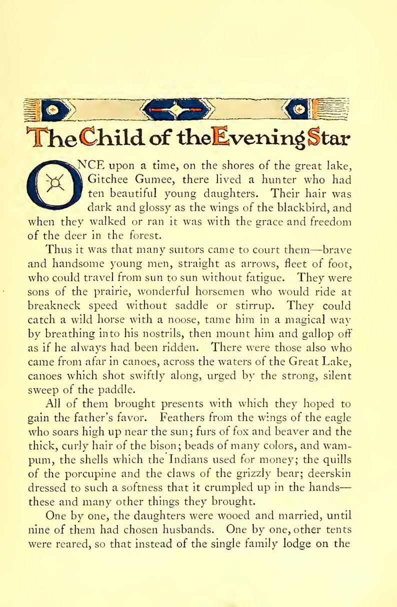 AMERICAN INDIAN Fairy Tales Beautifully Illustrated Native - Etsy